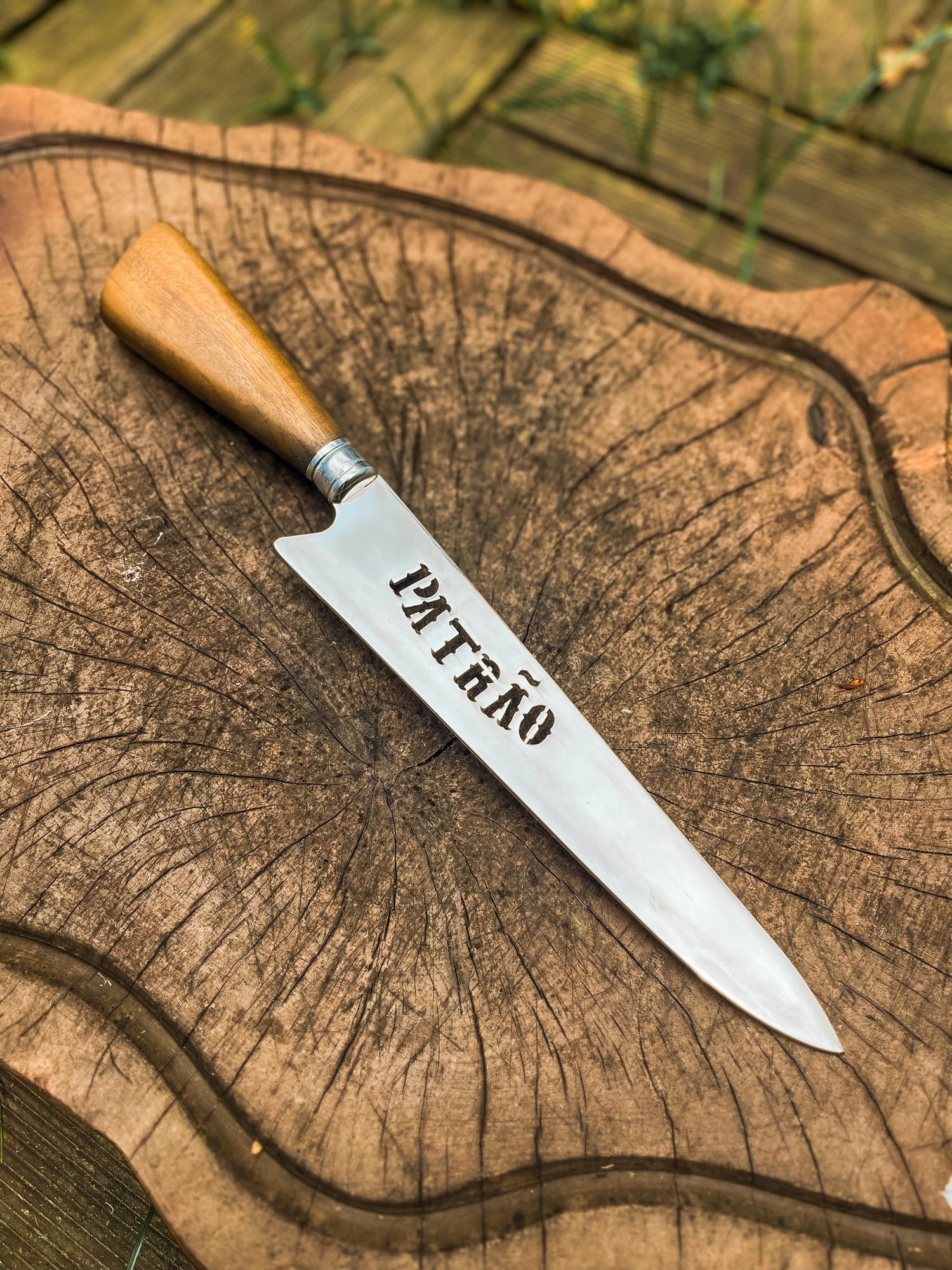 Faca Artesanal modelo Patrão - Cutelaria Bianco